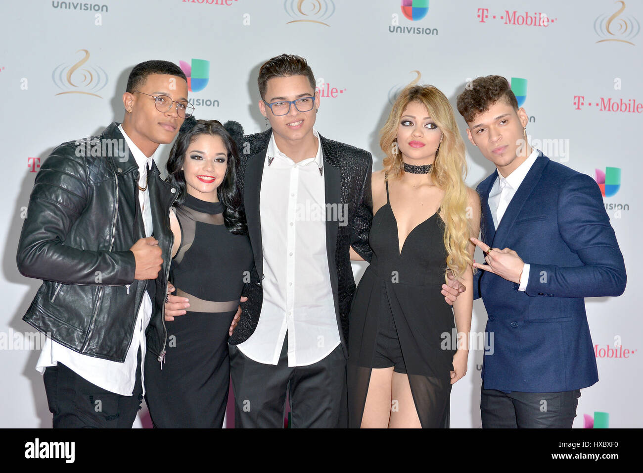 Mix 5 attending Univision's 29th Edition of Premio Lo Nuestro A La ...
