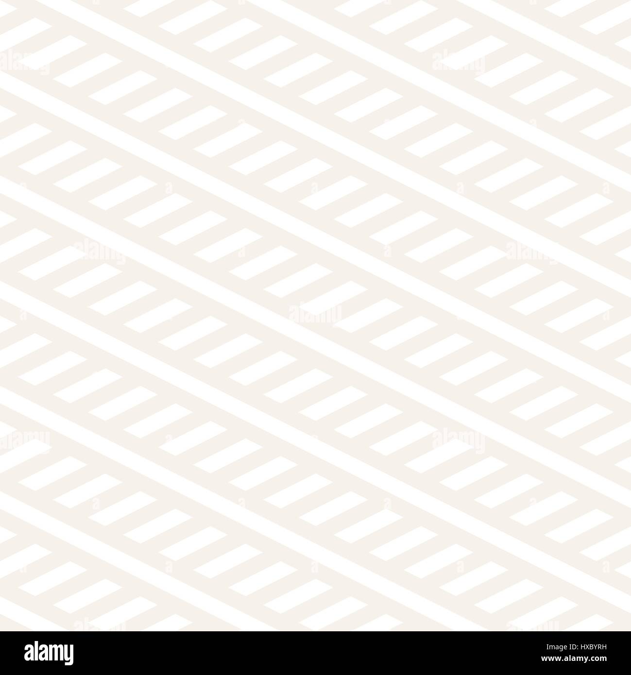 Interlacing Parallel Stripes. Vector Seamless Subtle Monochrome Pattern ...