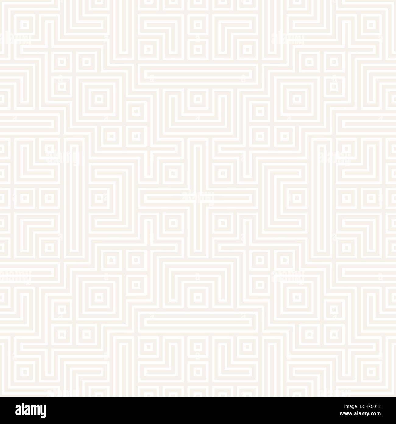 Geometric Ethnic Background Lattice. Stylish Subtle Texture. Vector ...