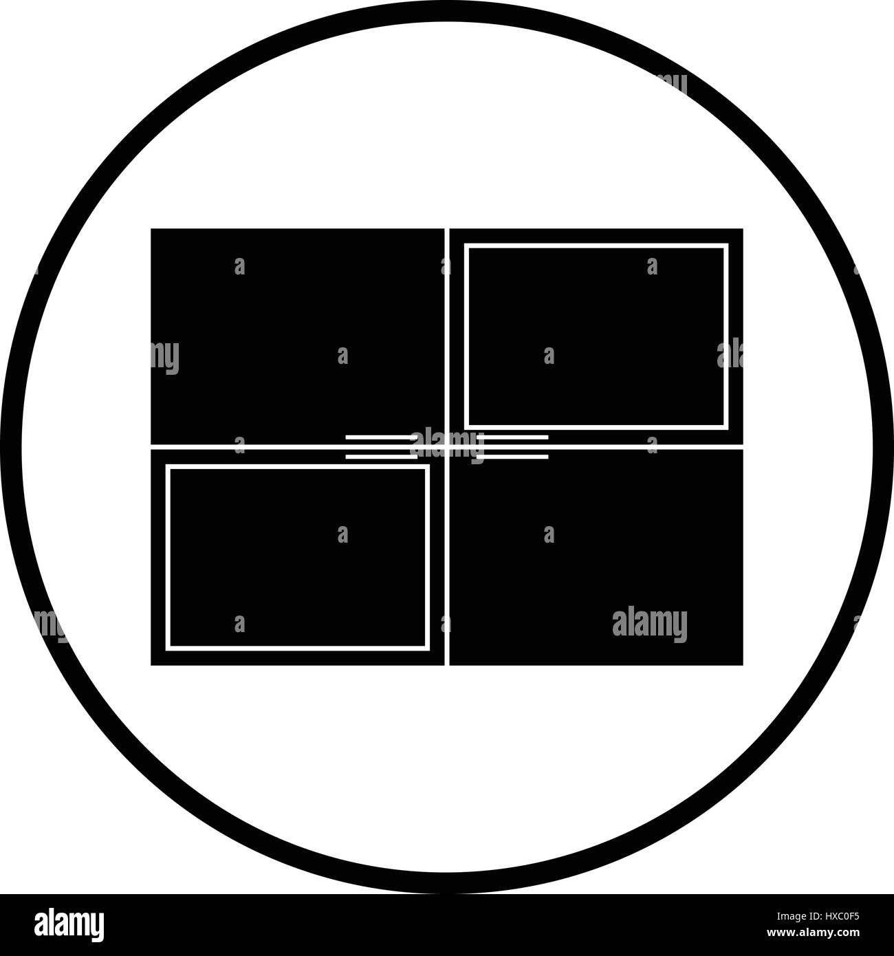 Home wall stencil Black and White Stock Photos & Images - Alamy