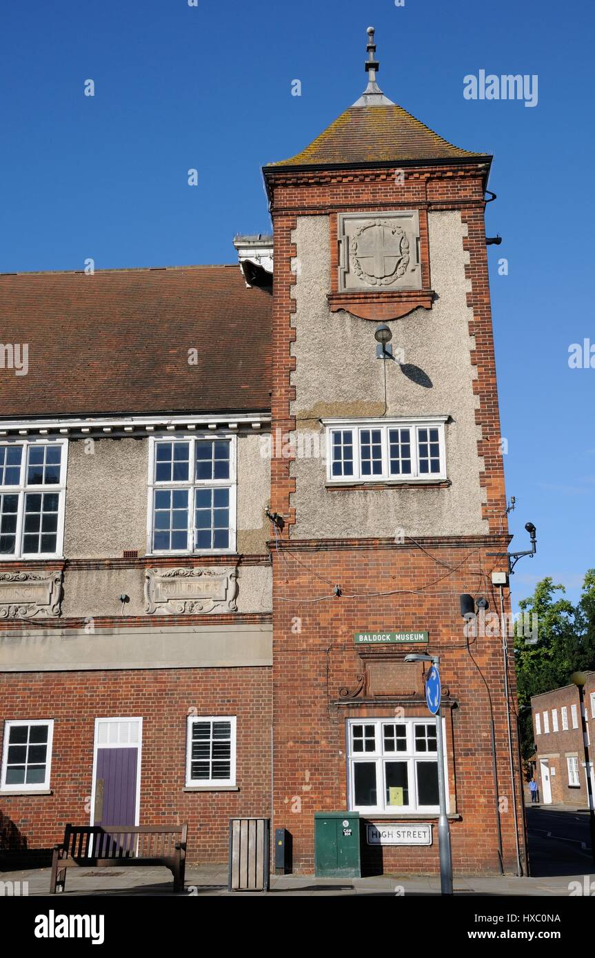 Town Hall, Baldock, Hertfordshire Stock Photo - Alamy
