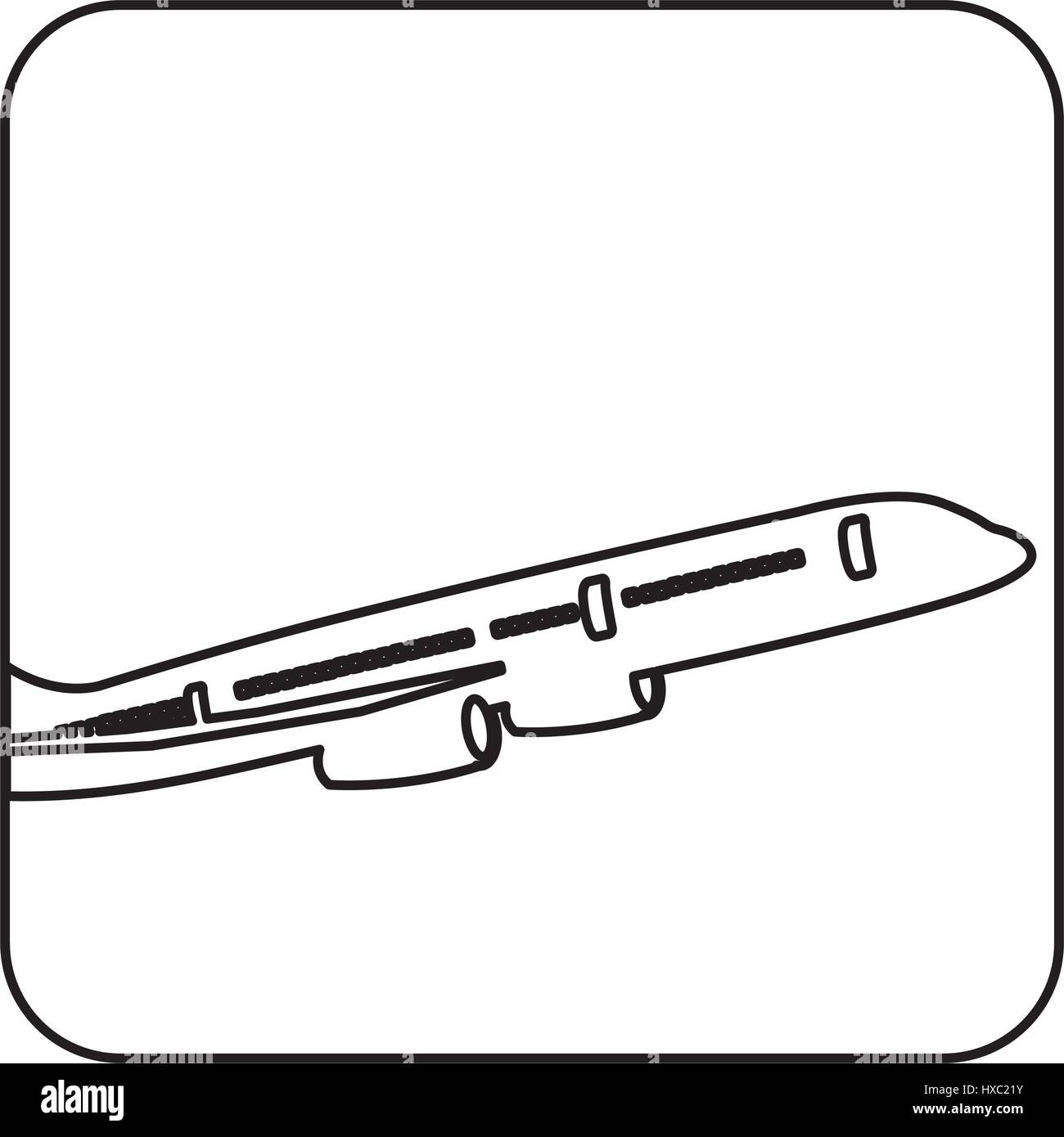 Aviation square Stock Vector Images - Alamy