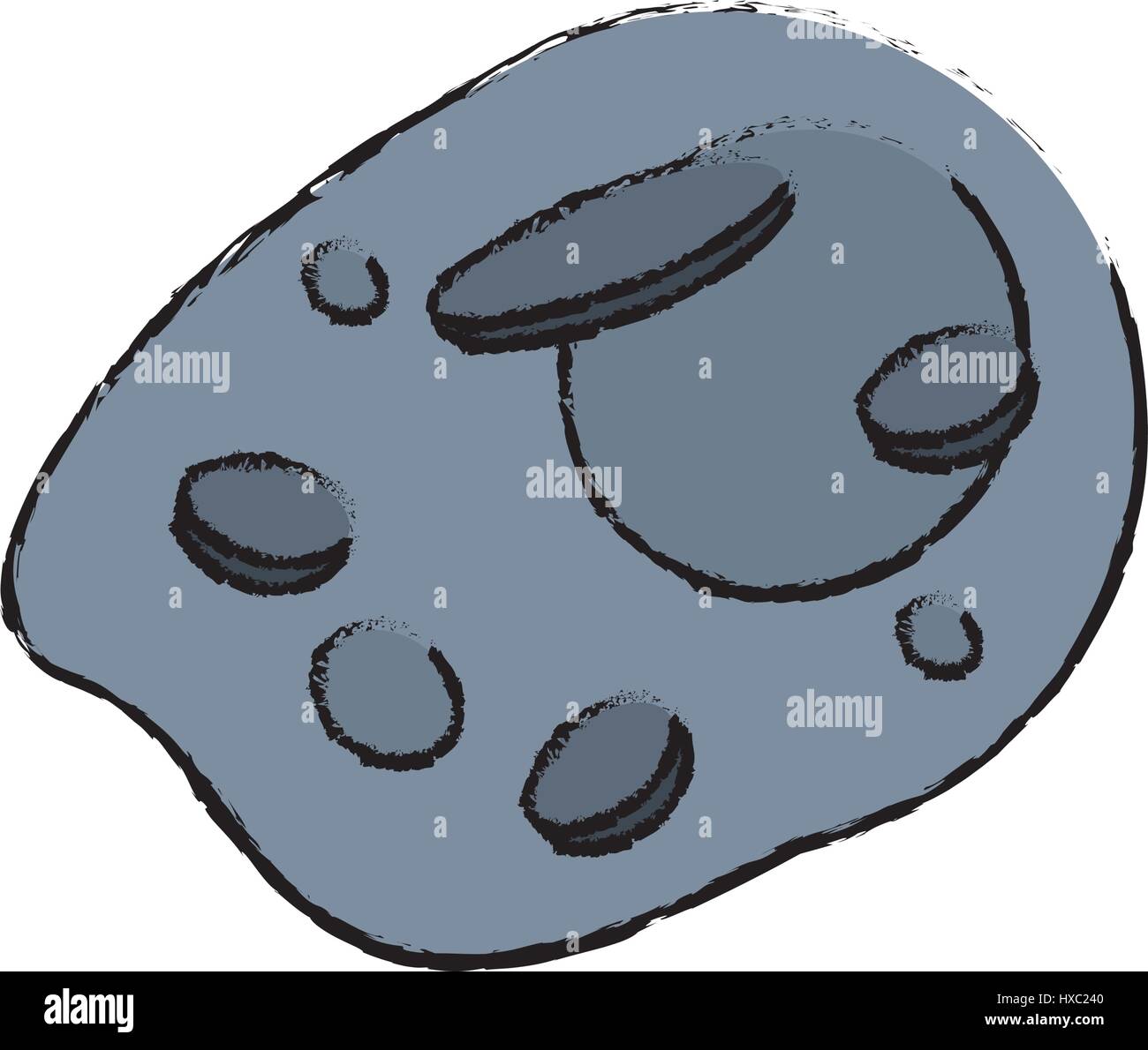 Space Rocks Clipart