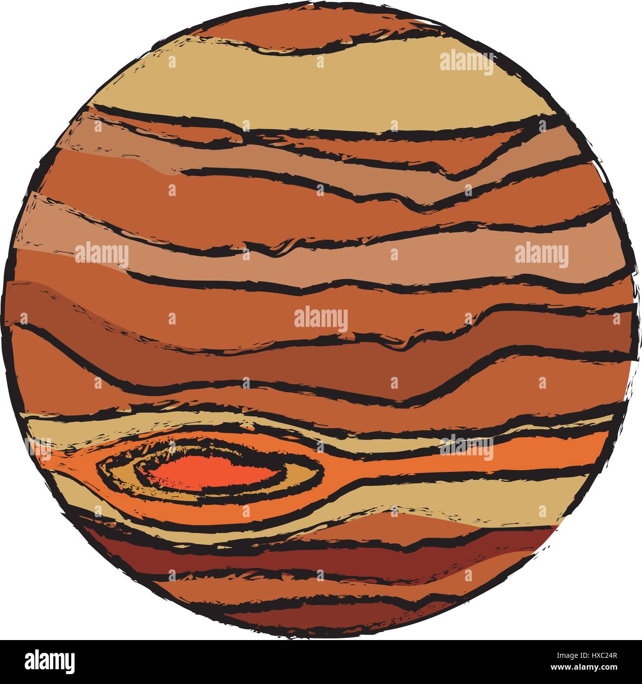 planet jupiter astronomy universe icon Stock Vector Image & Art - Alamy