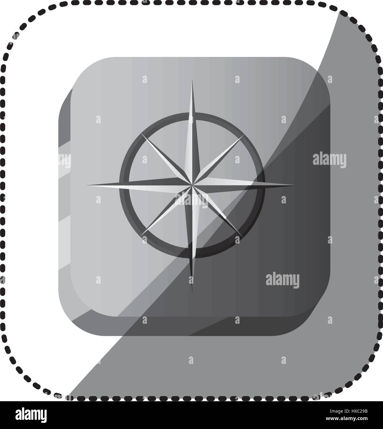 3d orientation map Stock Vector Images - Alamy