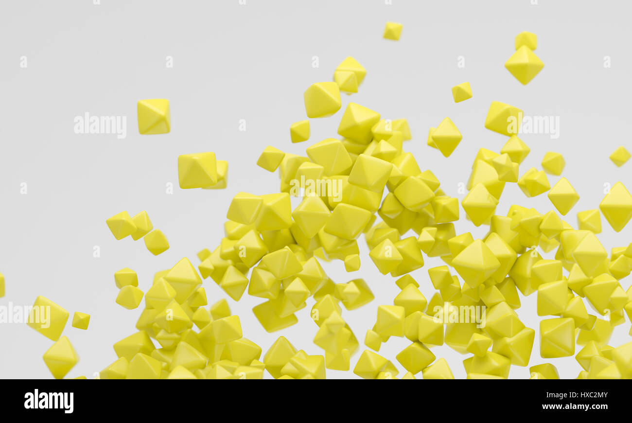 Yellow particle hi-res stock photography and images - Alamy
