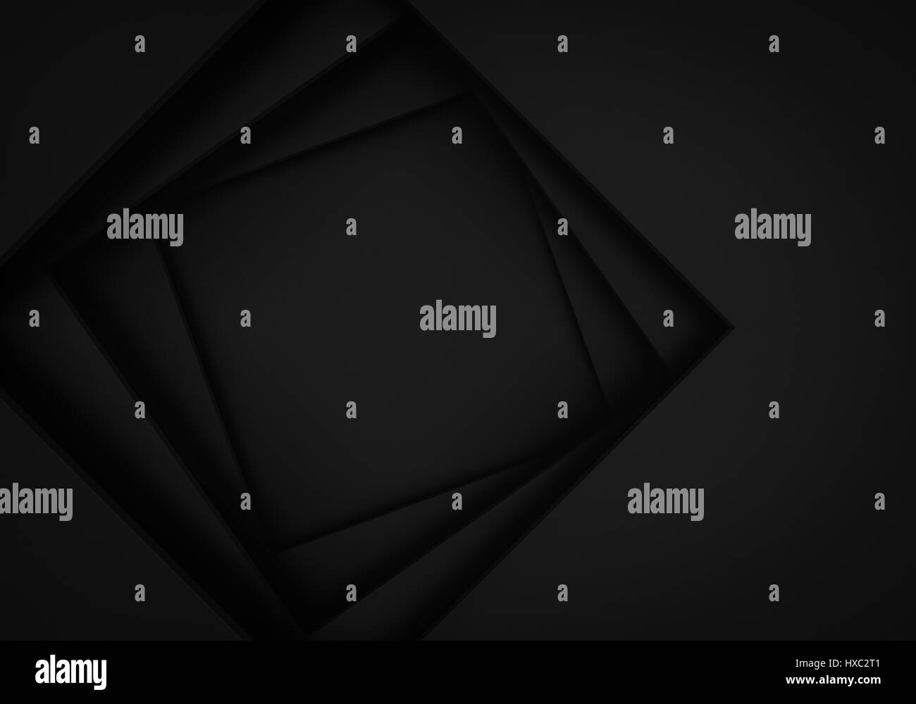 black stack paper material layer background 3d render Stock Photo - Alamy