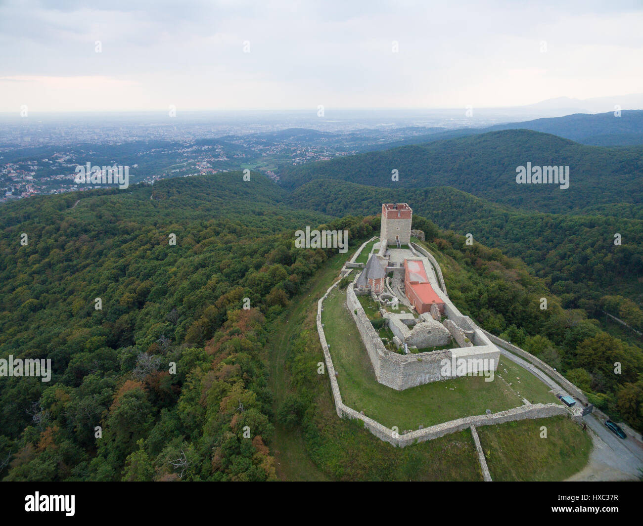 Medvedgrad castle hi-res stock photography and images - Alamy