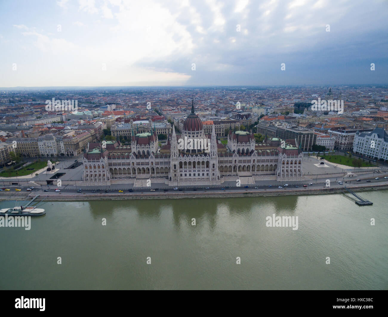 Aerial budapest hi-res stock photography and images - Alamy