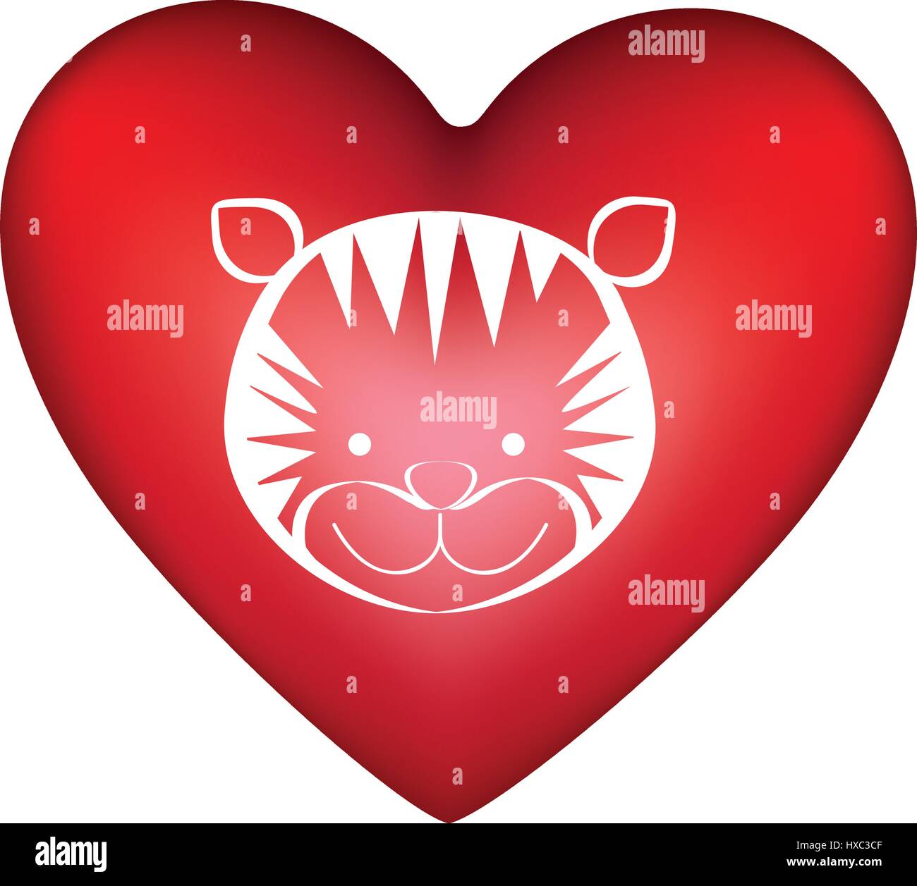 Tiger passion Stock Vector Images - Alamy
