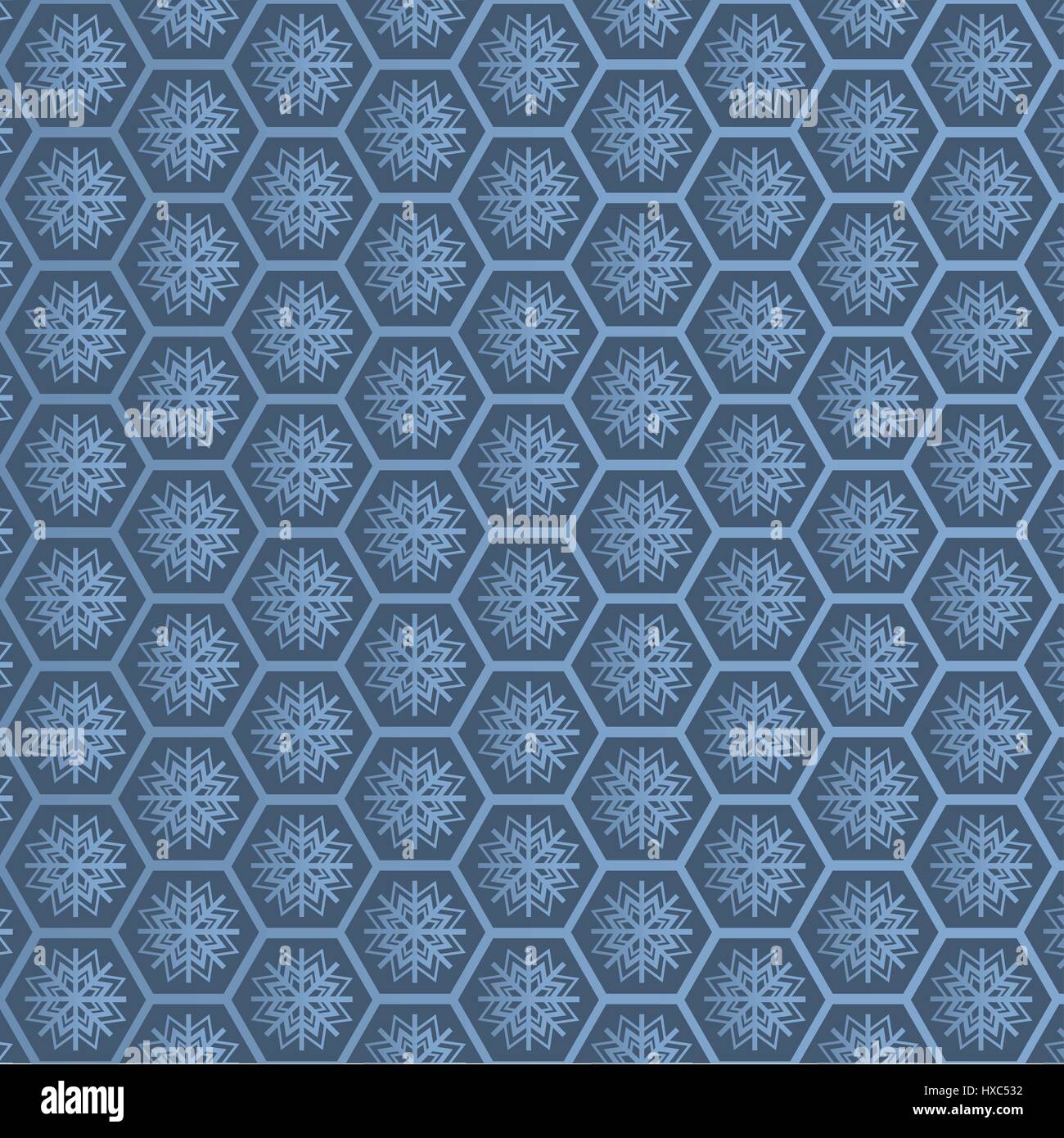 background image of snowflakes in the cells, vector illustration Stock ...