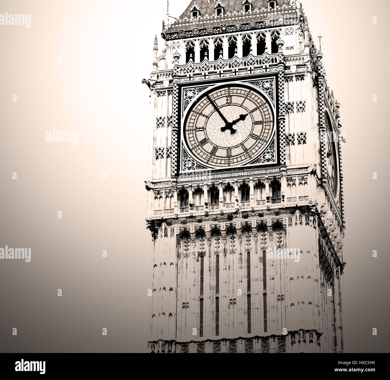 london big ben and historical old construction england city Stock Photo ...