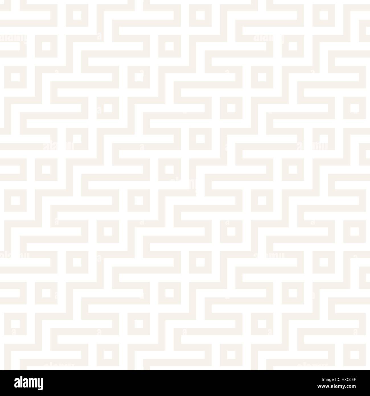 Maze Tangled Lines Contemporary Graphic. Abstract Geometric Background ...