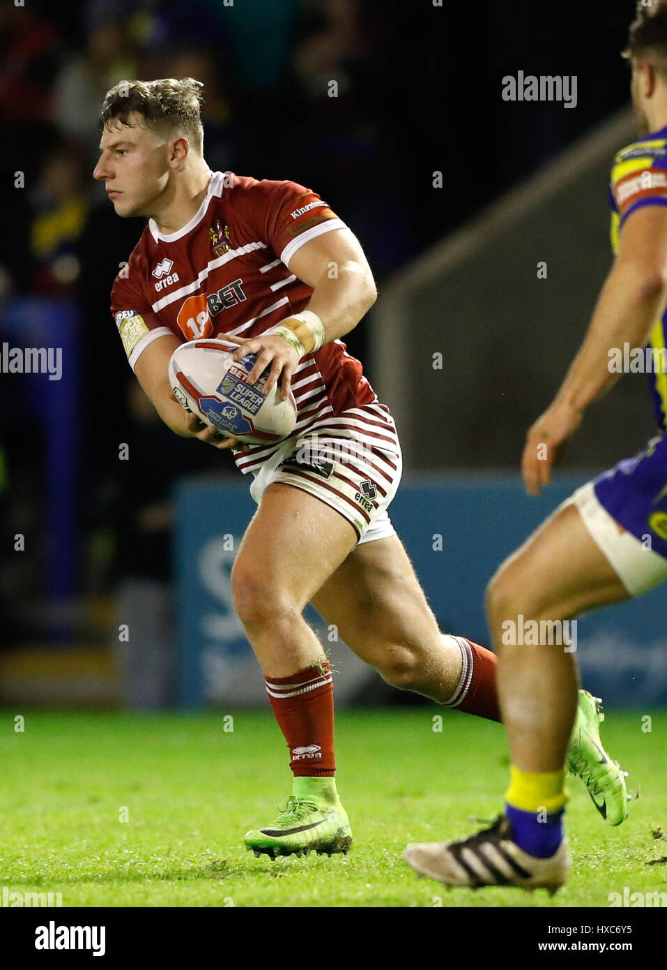 George Williams Of Wigan Warriors High Resolution Stock Photography and ...