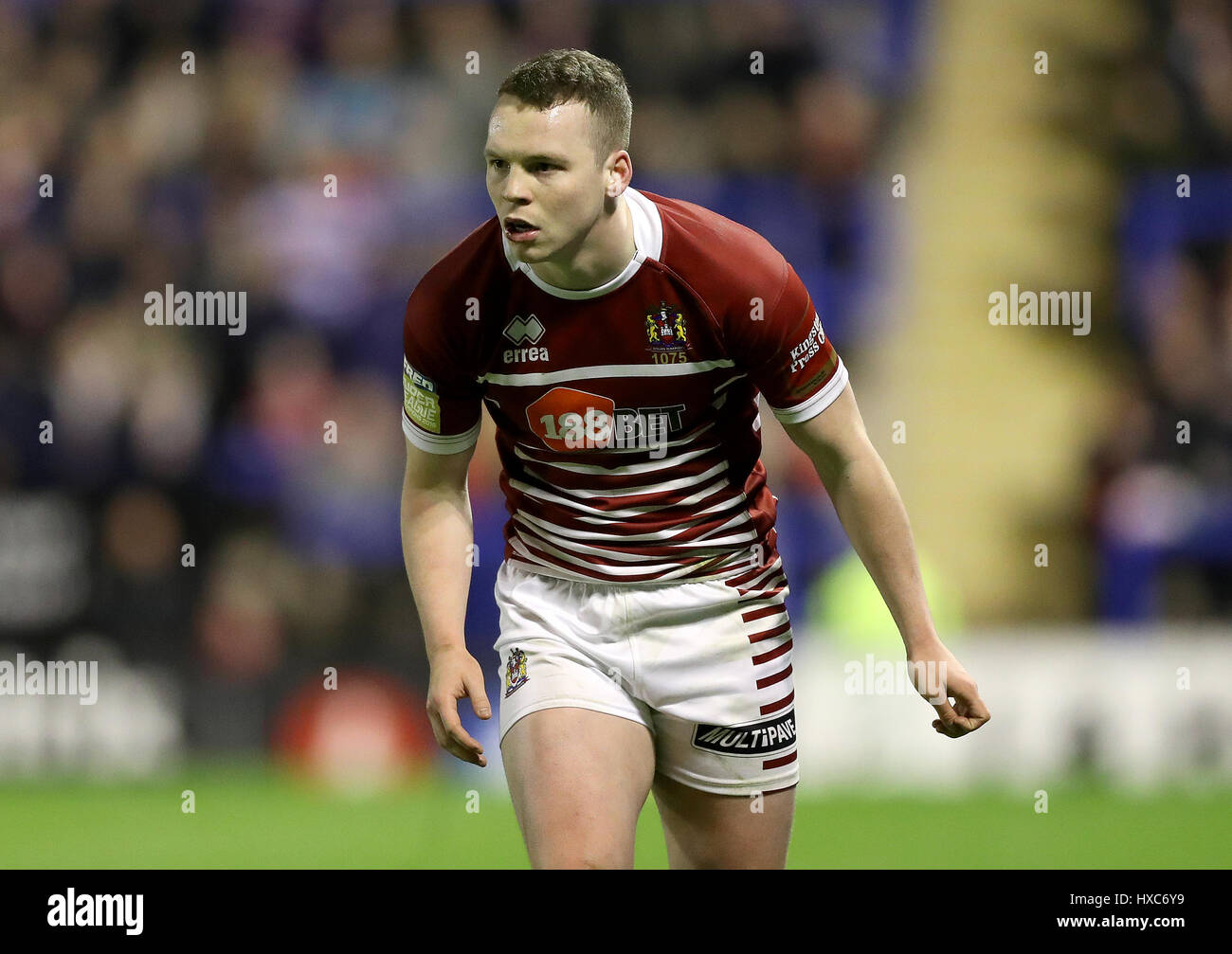 Liam Marshall, Wigan Warriors Stock Photo - Alamy