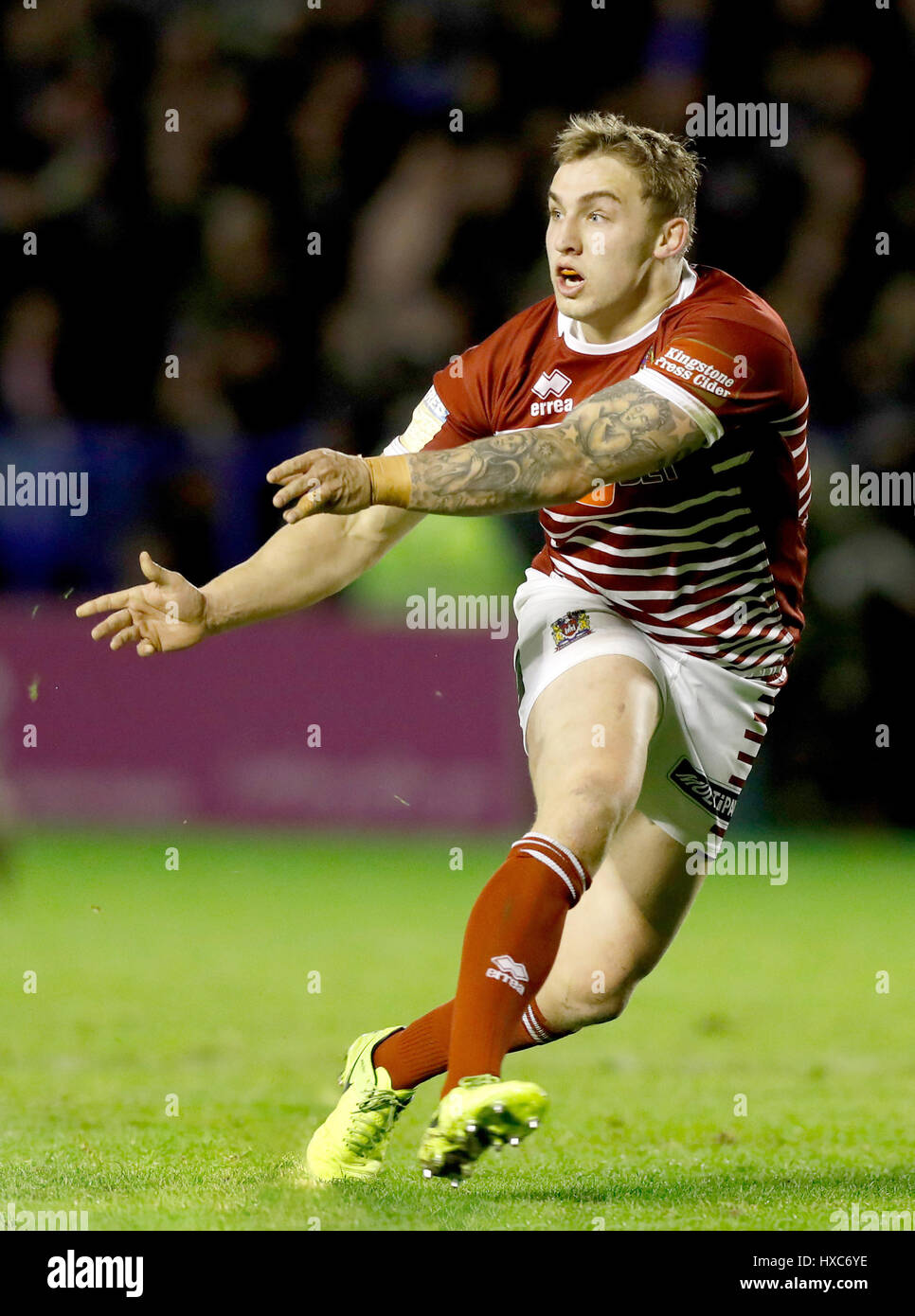 Sam Powell, Wigan Warriors Stock Photo - Alamy
