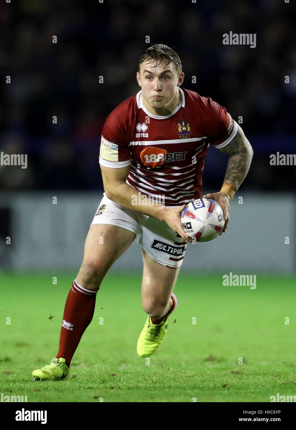 Sam Powell, Wigan Warriors Stock Photo - Alamy