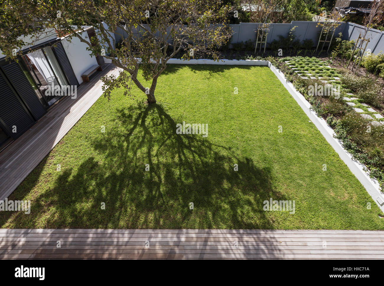 Shadow home tree hi-res stock photography and images - Alamy
