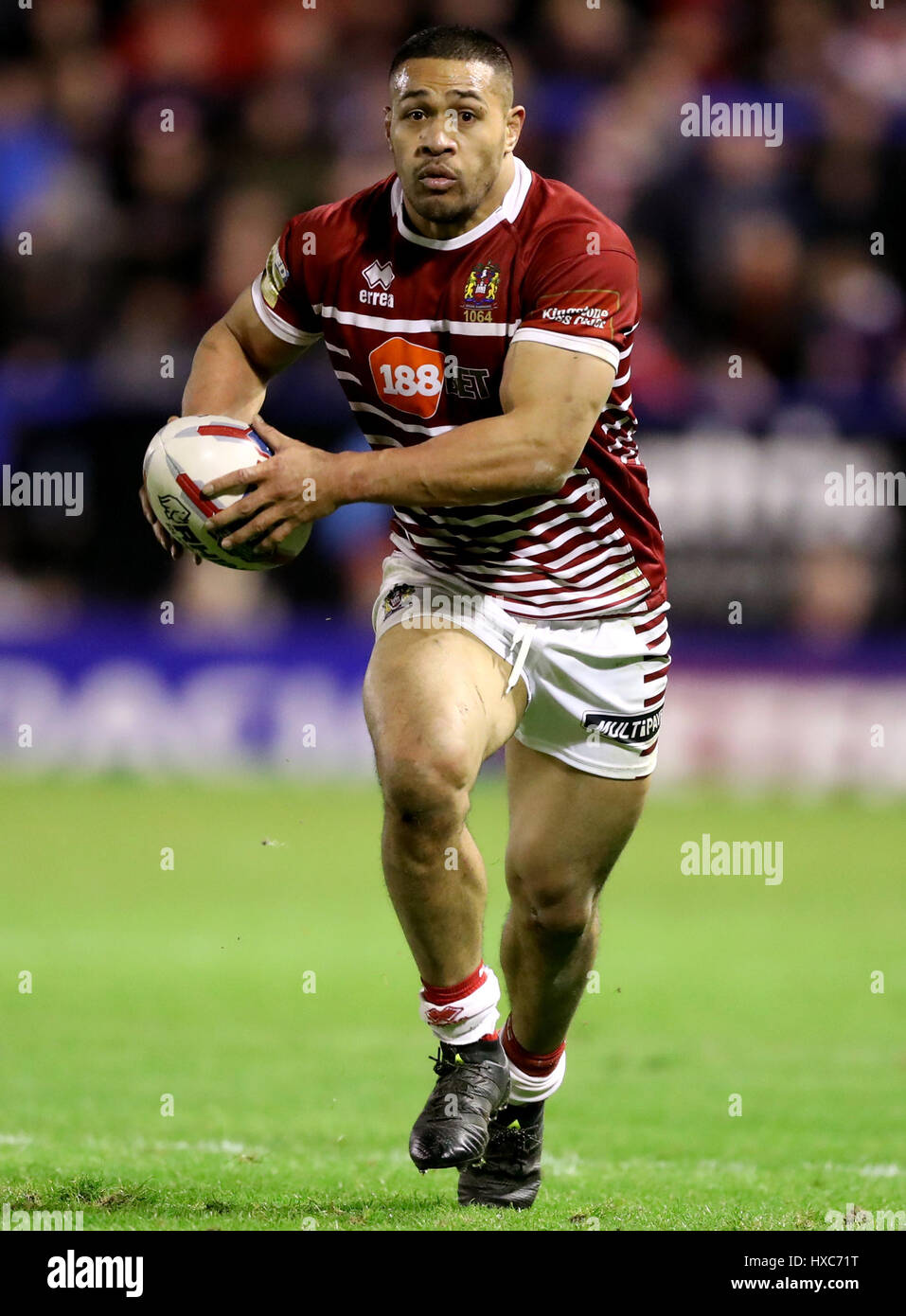 Willie Isa, Wigan Warriors Stock Photo - Alamy