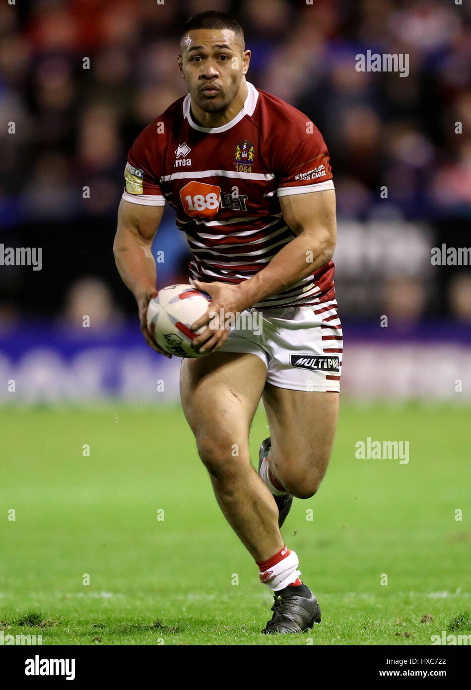 Willie Isa, Wigan Warriors Stock Photo - Alamy