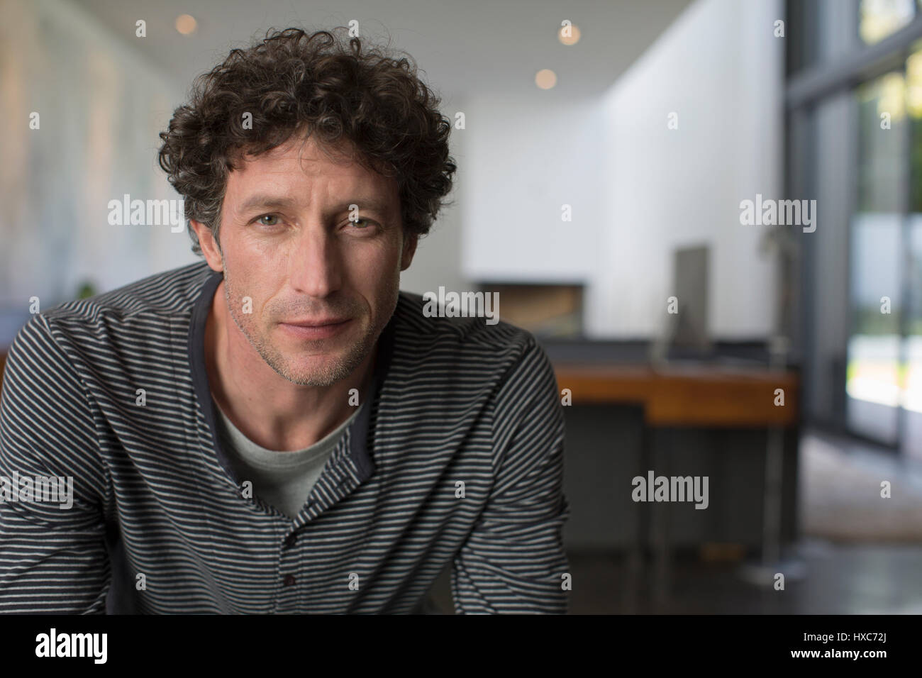 Portrait confident man Stock Photo - Alamy