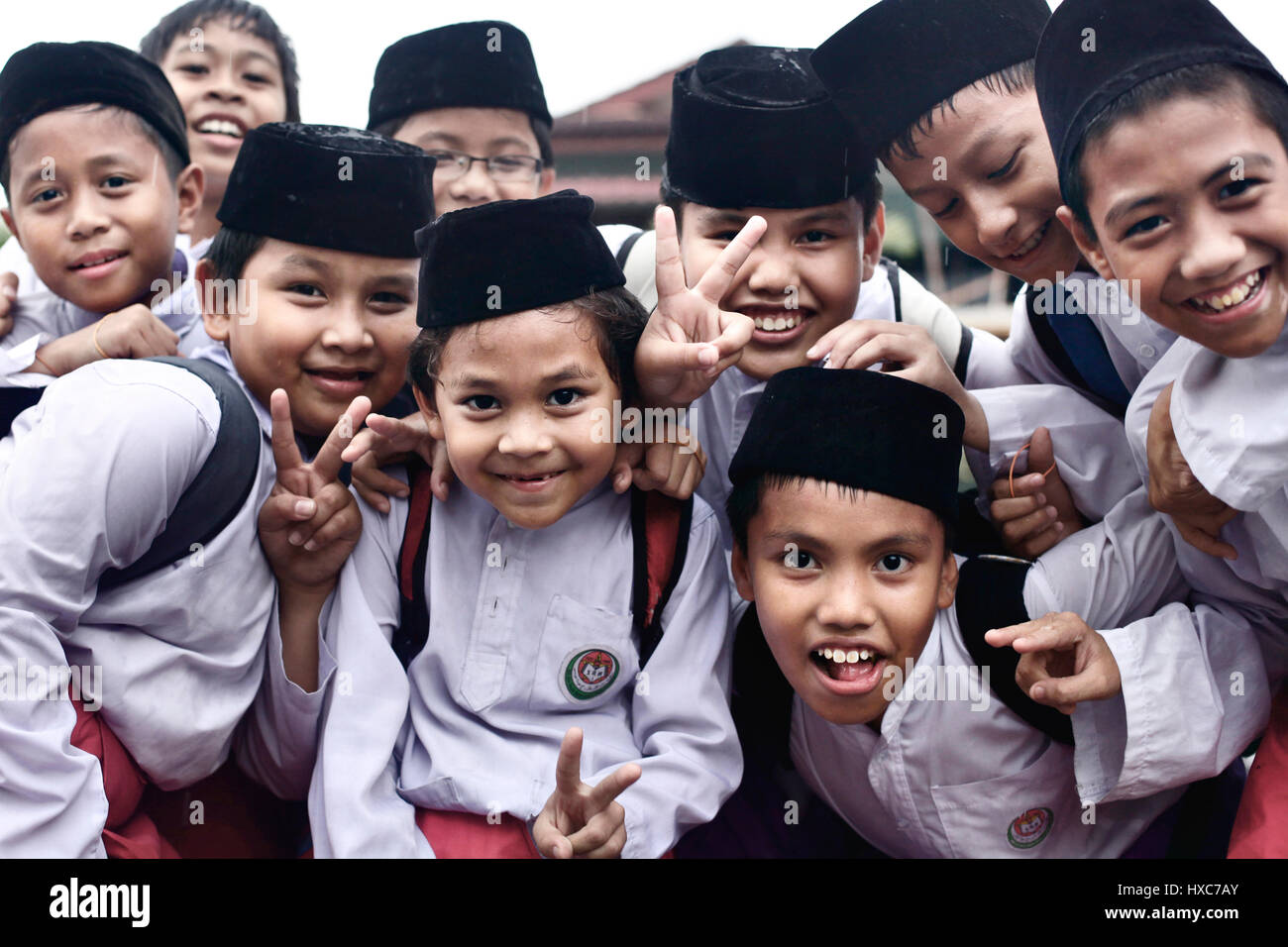 Malaysian school children hi-res stock photography and images - Alamy