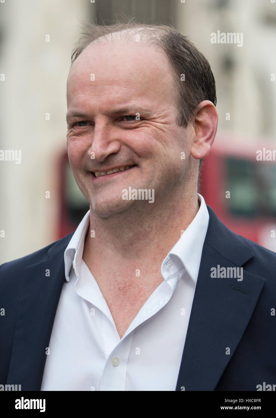 Former Ukip MP Douglas Carswell arrives at the Houses of Parliament ...