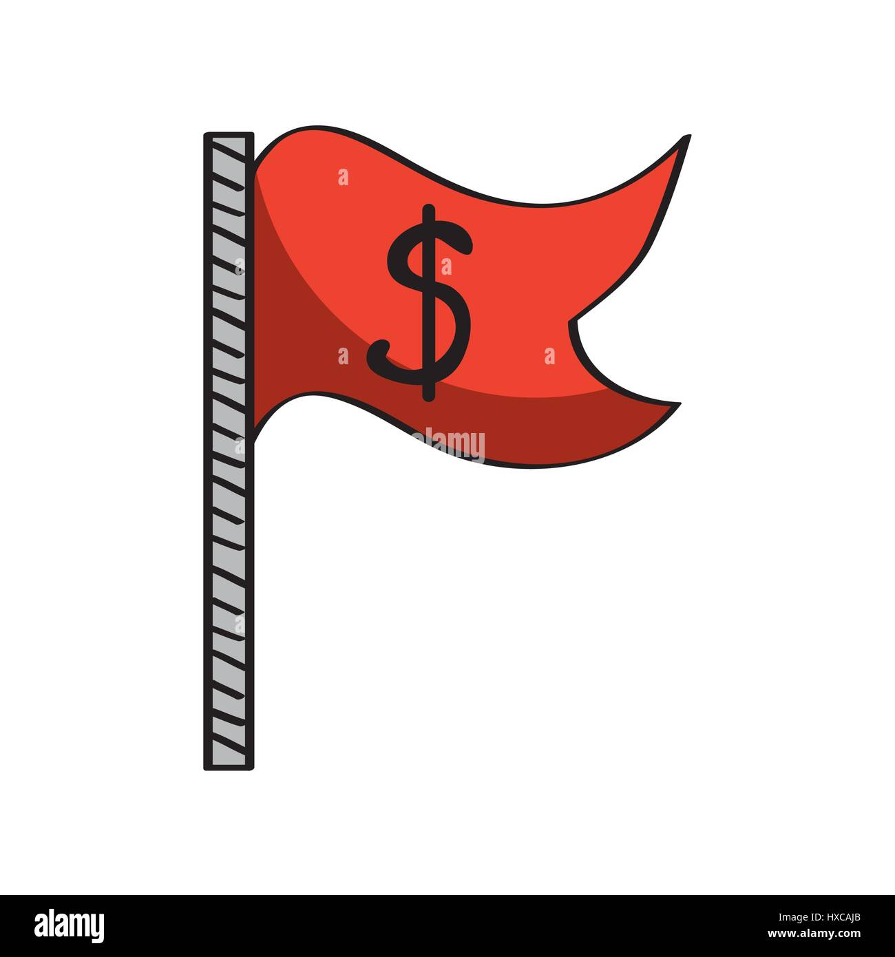Finances flag Stock Vector Images - Alamy