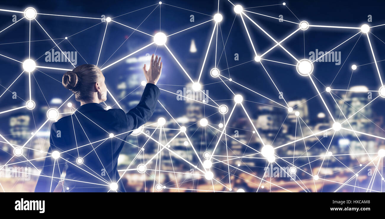 Modern wireless technologies and networking as tool for effectiv Stock ...