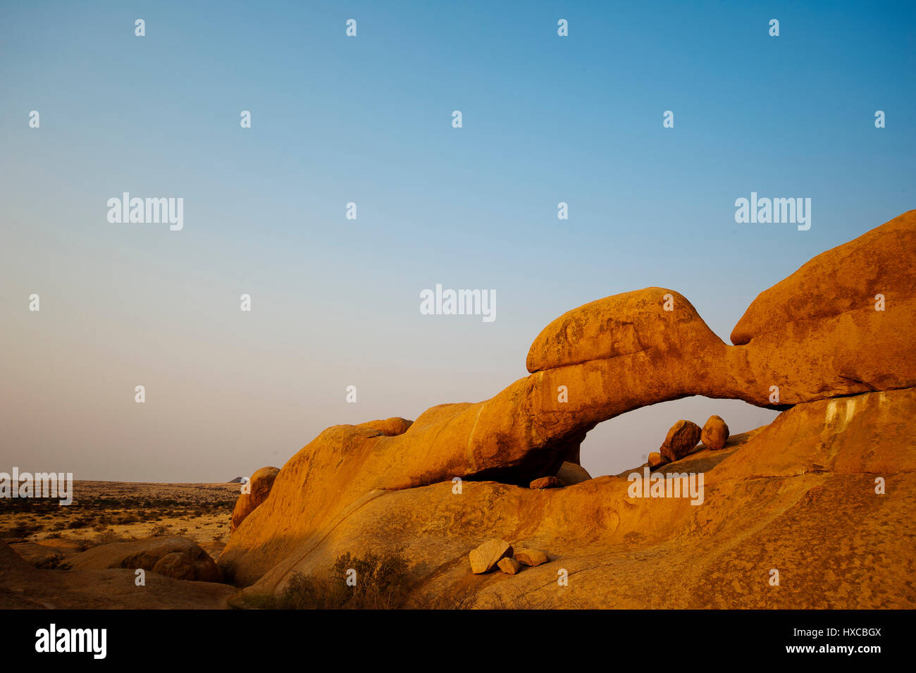 Bridge of Stone, strange rock formation at Spitzkoppie Conservation ...