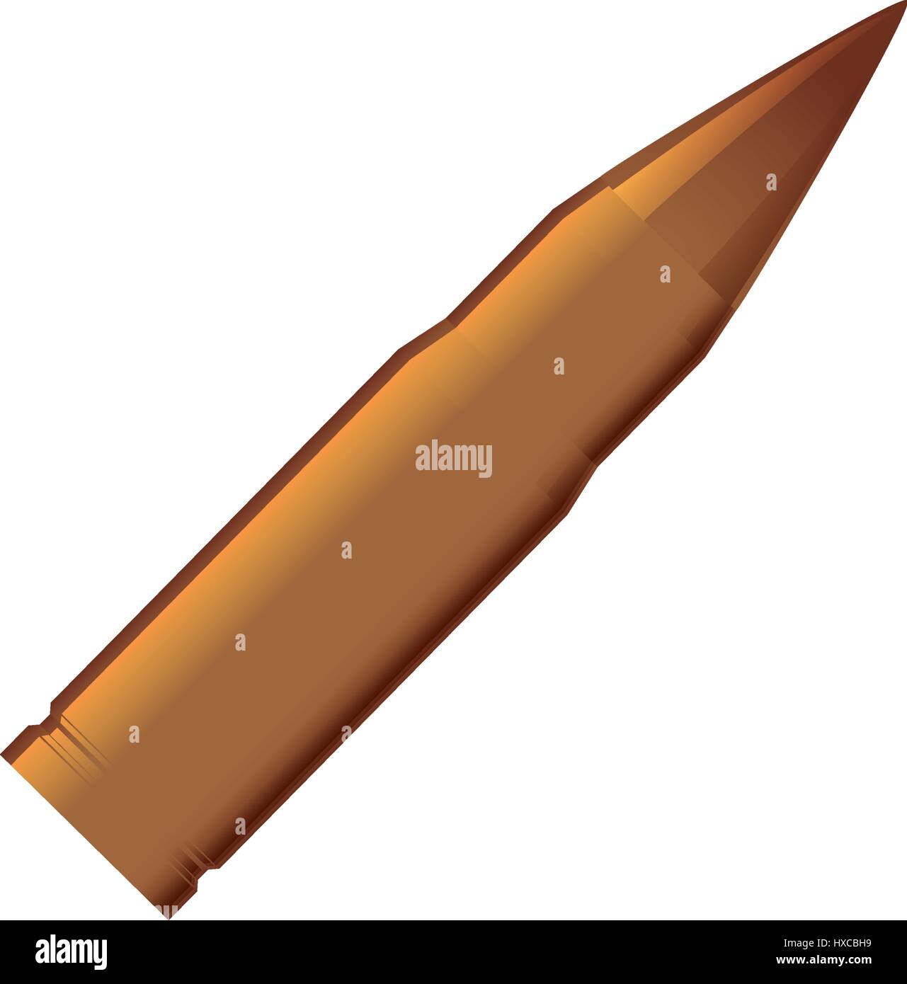 Isolated bullet gun Stock Vector Image & Art - Alamy