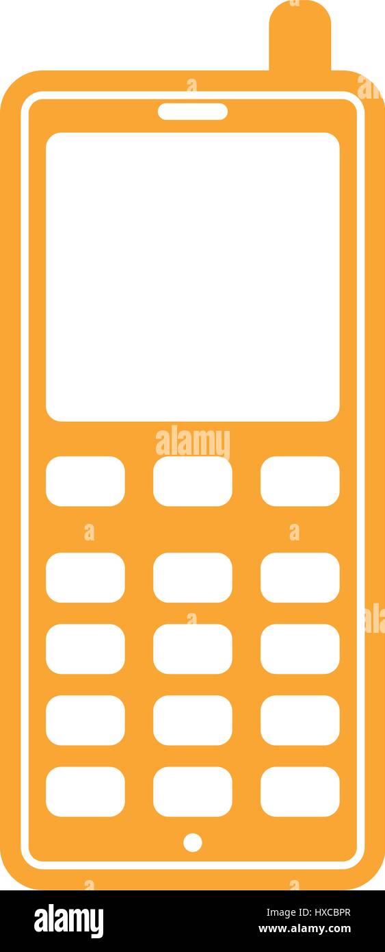 Cellphone mobile technology Stock Vector Image & Art - Alamy