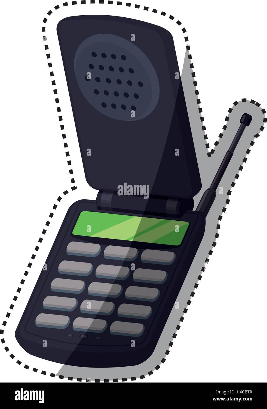 Cellphone mobile technology Stock Vector Image & Art - Alamy