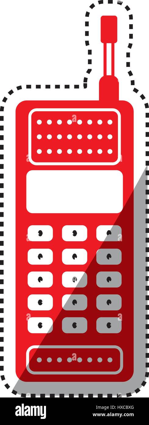 Cellphone mobile technology Stock Vector Image & Art - Alamy