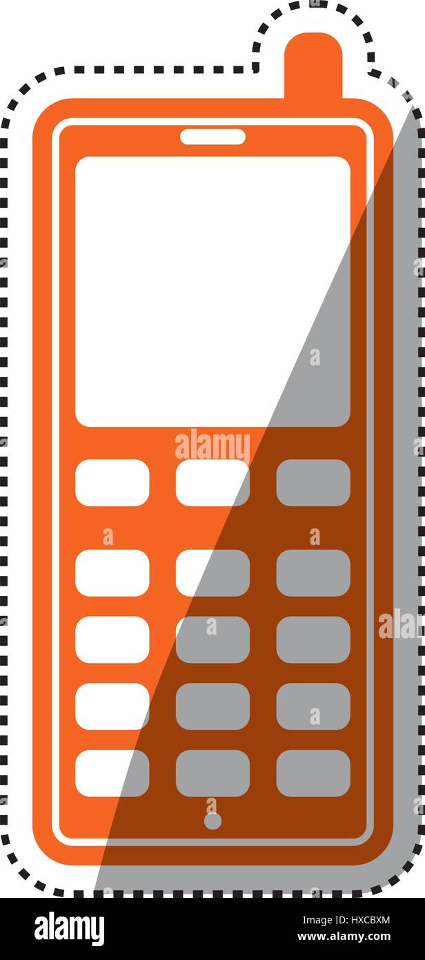 Cellphone mobile technology Stock Vector Image & Art - Alamy