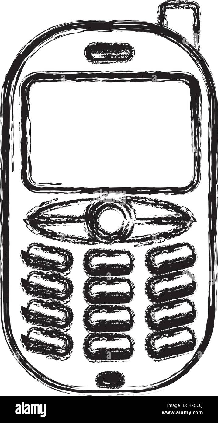 Cellphone mobile technology Stock Vector Image & Art - Alamy
