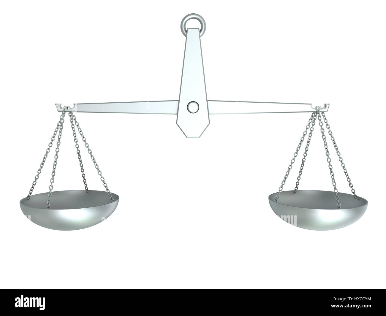 3d illustration of steel scale isolated over white background Stock ...