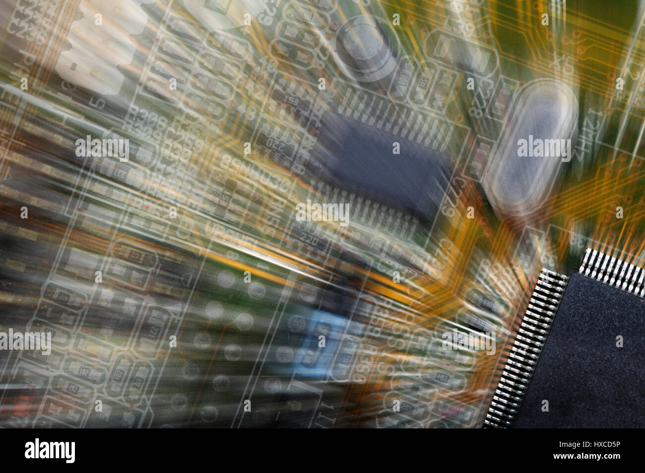 Silicon chip circuitboard hi-res stock photography and images - Alamy