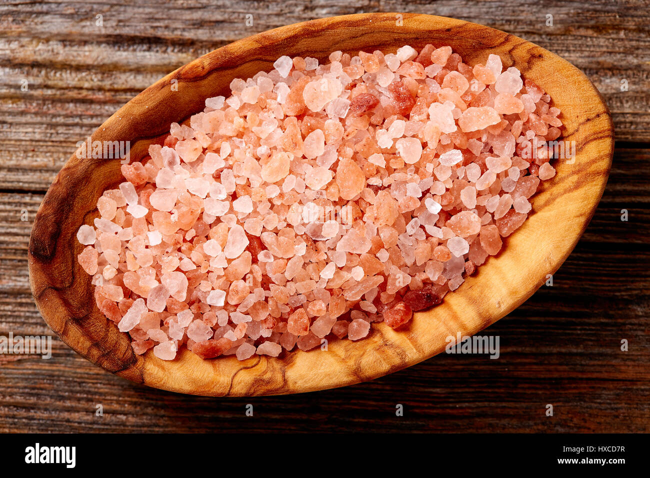 Pink Salt from the Himalayas mountains detail Stock Photo - Alamy
