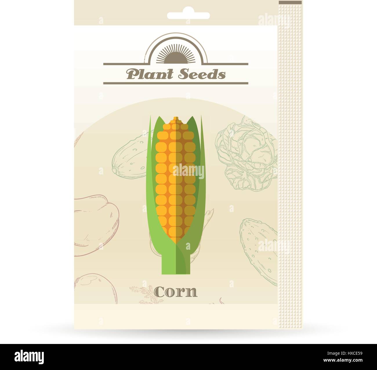 Corn Stock Vector Images - Alamy