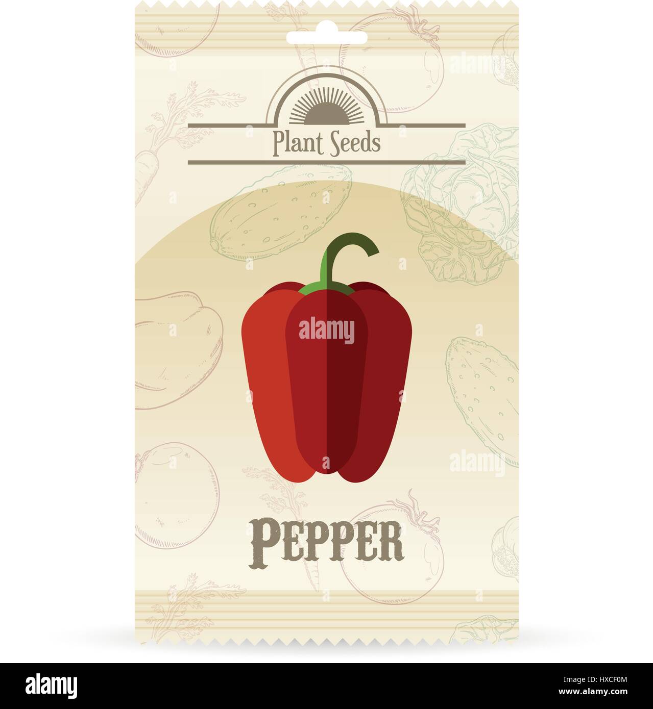 Red cut chili pepper Stock Vector Images - Alamy