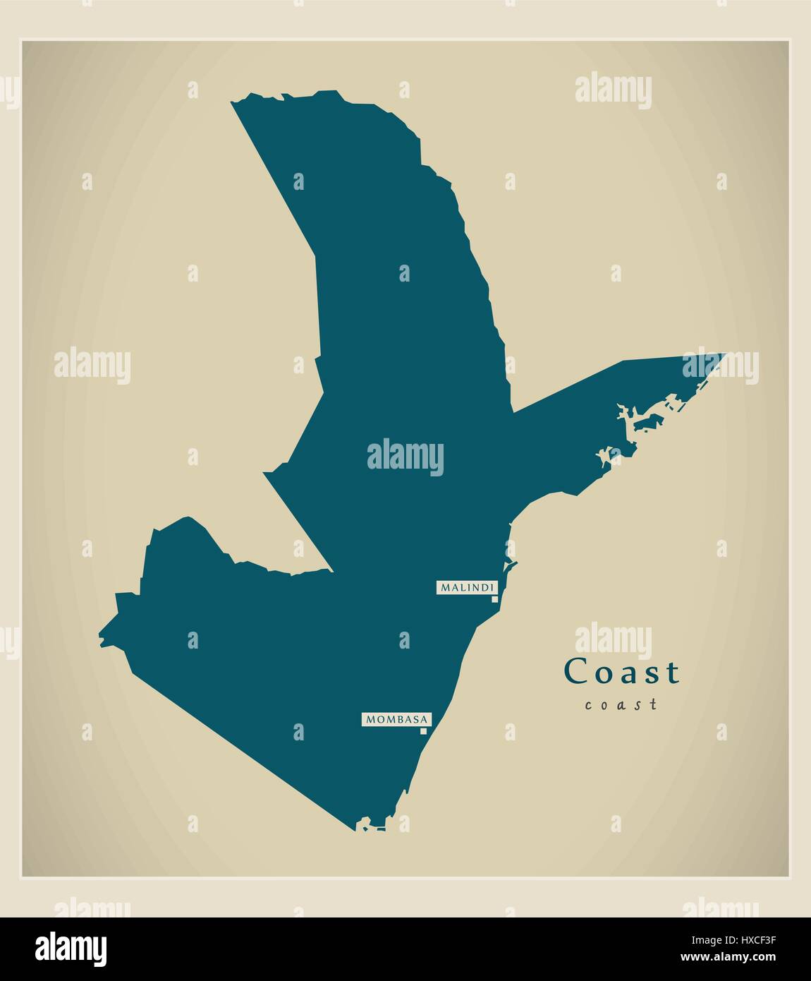 Map of mombasa hi-res stock photography and images - Alamy