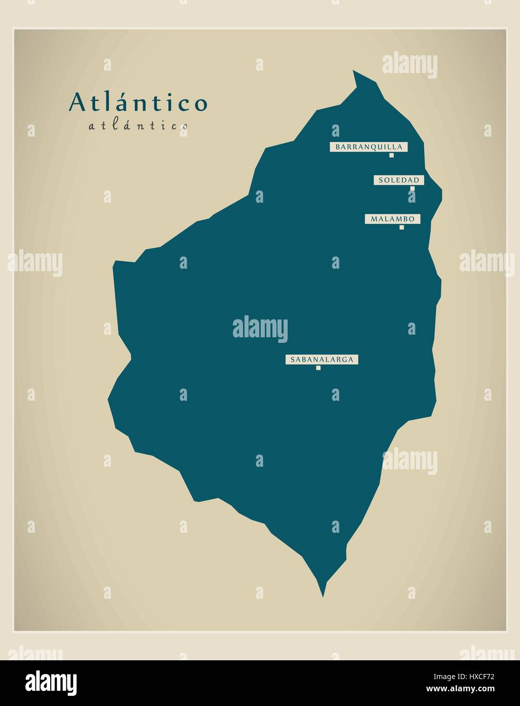 Atlantico map hi-res stock photography and images - Alamy
