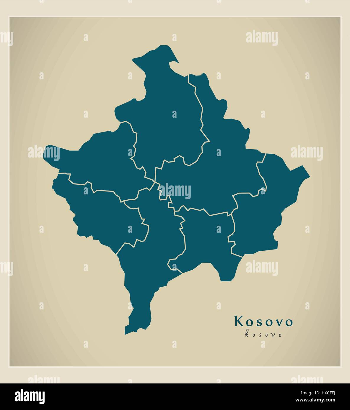 Kosovo maps hi-res stock photography and images - Alamy