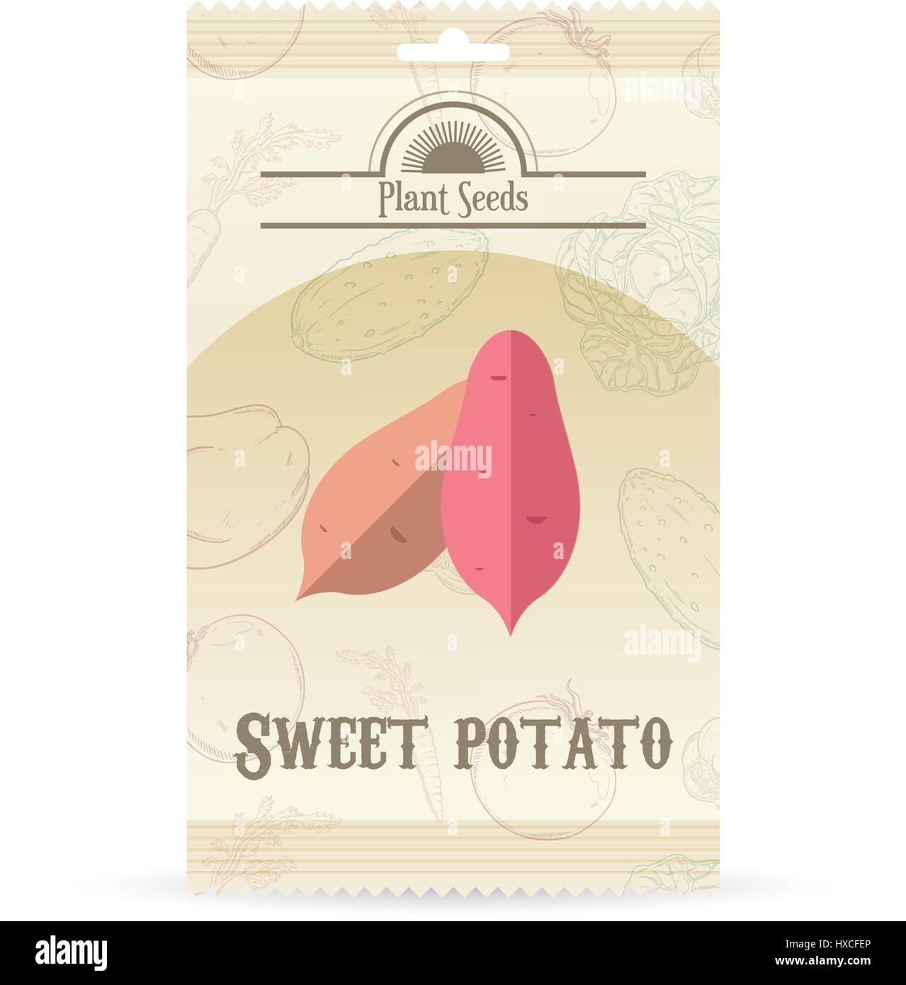Sweet potato Stock Vector Images - Alamy