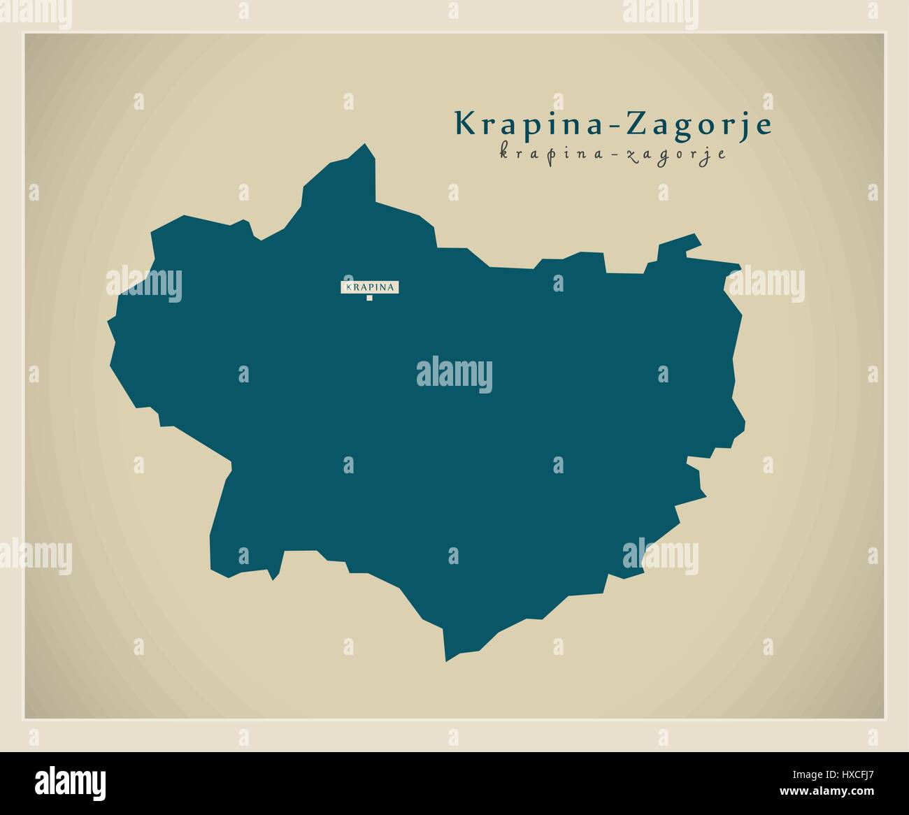 Krapina county Stock Vector Images - Alamy