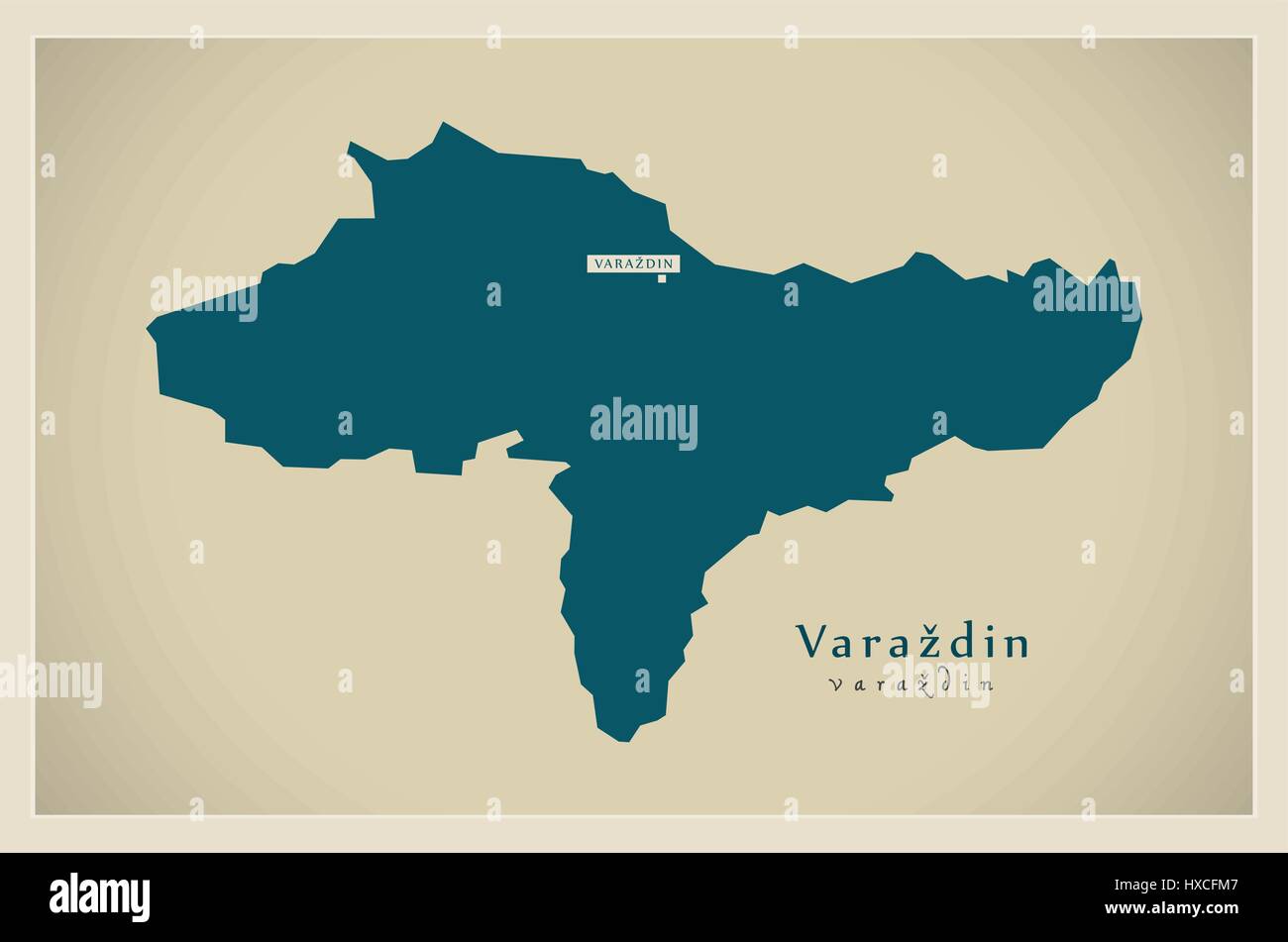 Varazdin Croatia Map