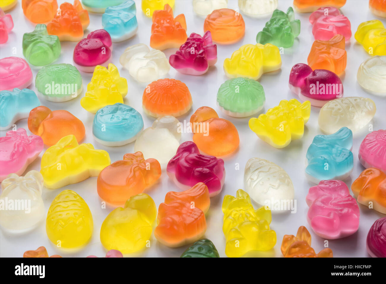 Easter gummy candy Stock Photo - Alamy