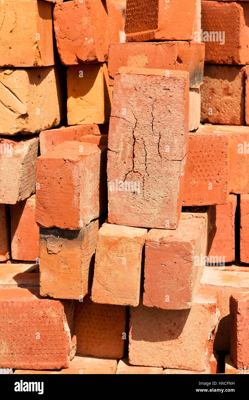 On each other stacked brick stones, Stacked bricks |, Aufeinander ...