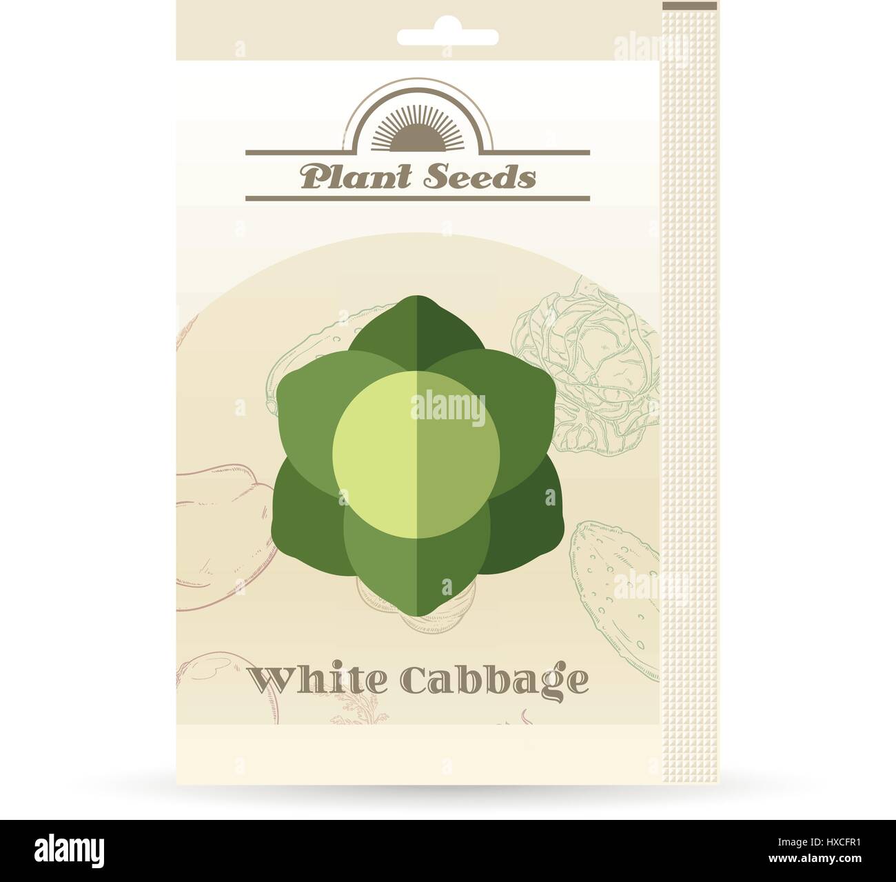 Vegetable seeds white background Stock Vector Images - Alamy